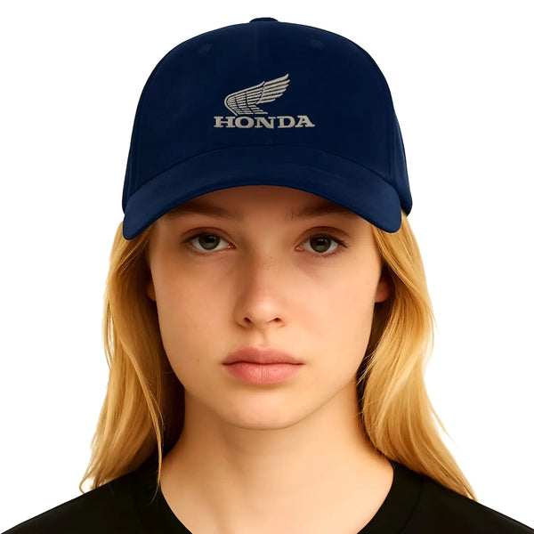 Honda Wing Baseball Cap Blue | Japanese Logo Baseball Hat – Honda Direct