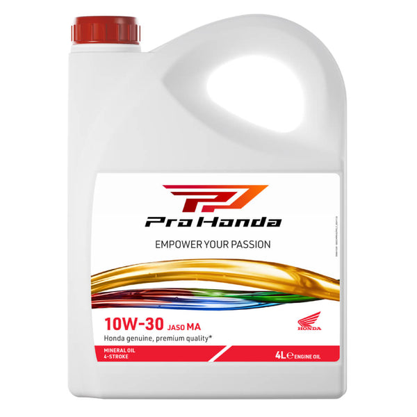 Pro Honda 10W-30 MA 4-Stroke Engine Oil (4L) 08232-M99-S4LPRO | Honda ...